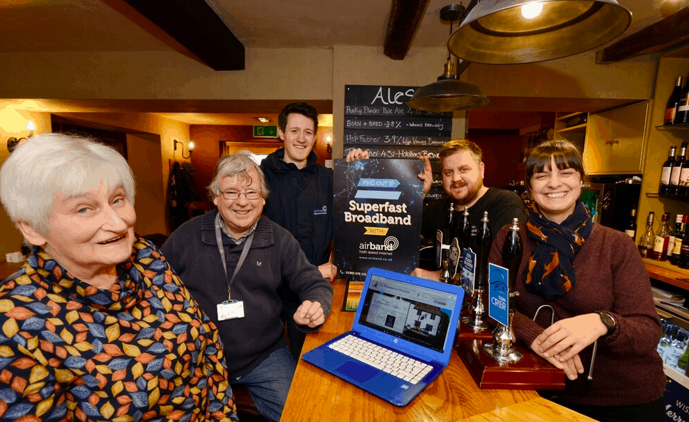 Neenton gets New Year’s ultrafast broadband boost - Marches LEP